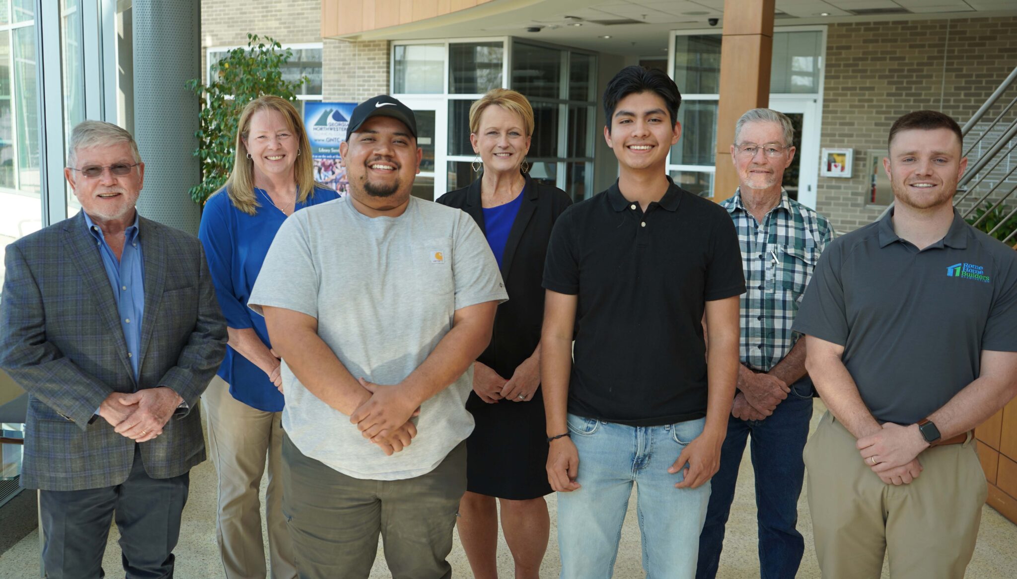 GNTC awards 2025 Rome Home Builders Association Scholarships | GNTC